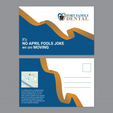 Postcard for dental office moving locations - Design Contest