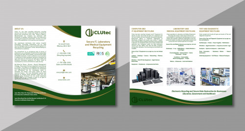 Medical Recycling Brochure - Design Contest